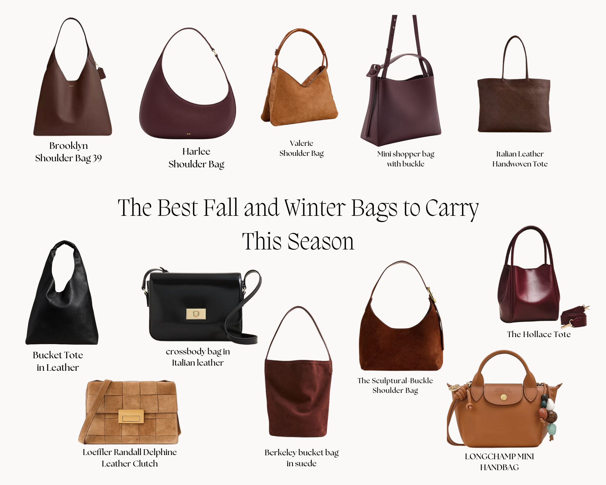 Women The Best Fall and Winter Bags to Carry This Season - Every Girl Style