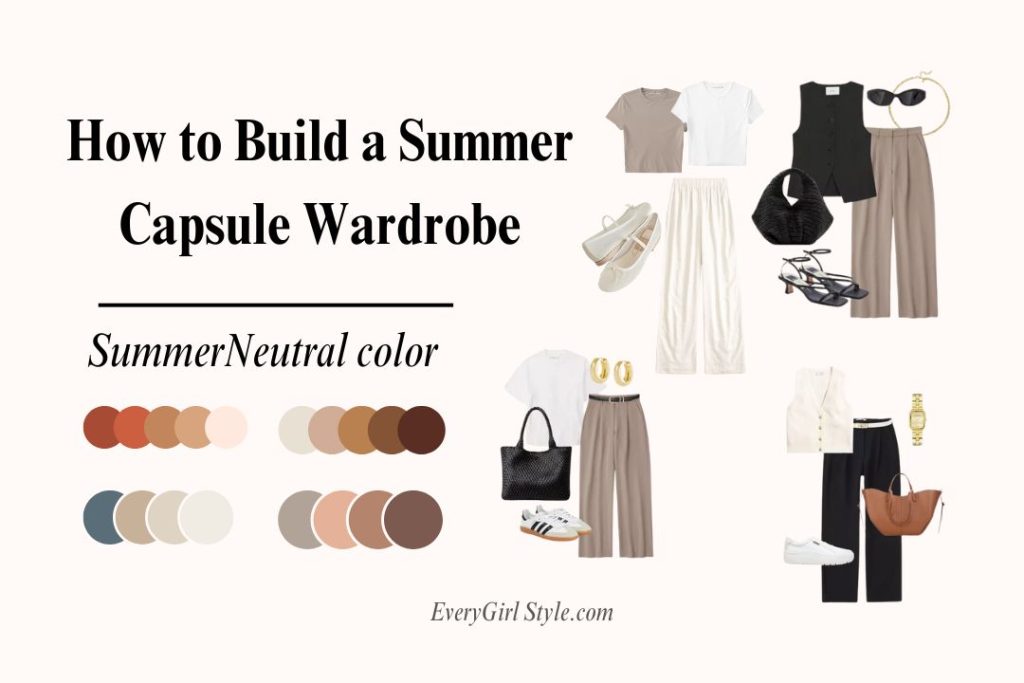 How to Build a Summer Capsule Wardrobe for the 2025 Season - Every Girl ...